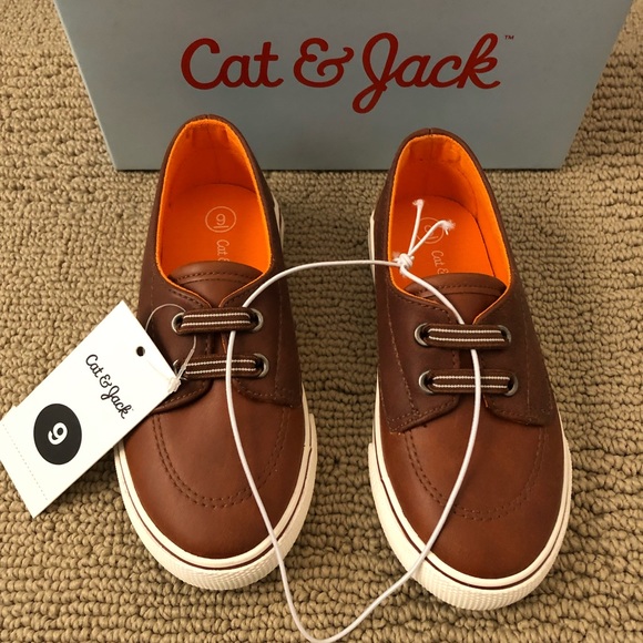 Cat & Jack | Shoes | Nib Cat Jack Kaiser Boat Shoe Sz 9 | Poshmark